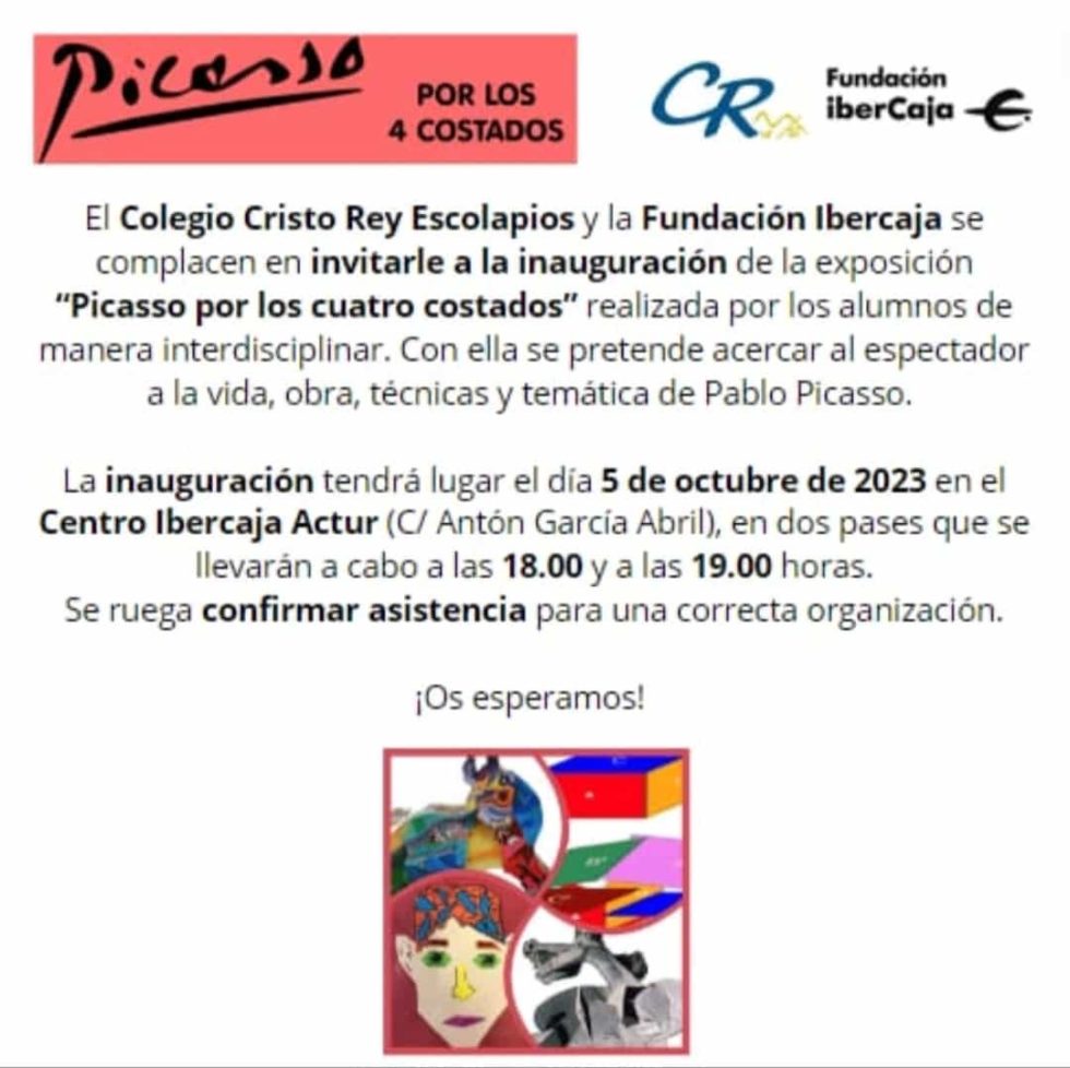 Picasso por los cuatro costados - Bachillerato Calasanz Montal